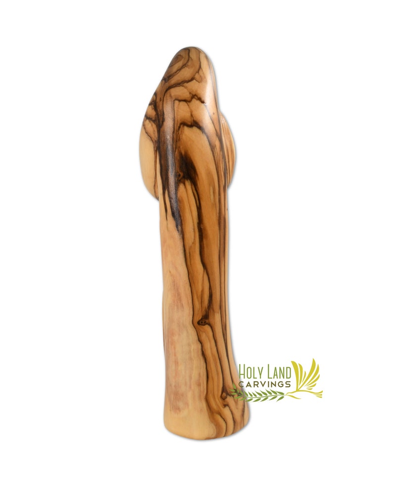 Virgin Mary Holding Baby Statue - 8 Inch Olive Wood Statue of the ...