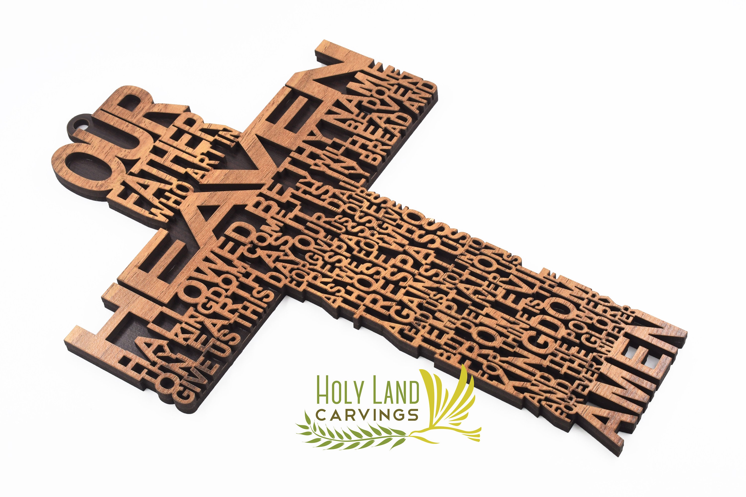 The Lords Prayer Cross Our Father Wall Cross the Lords - Etsy