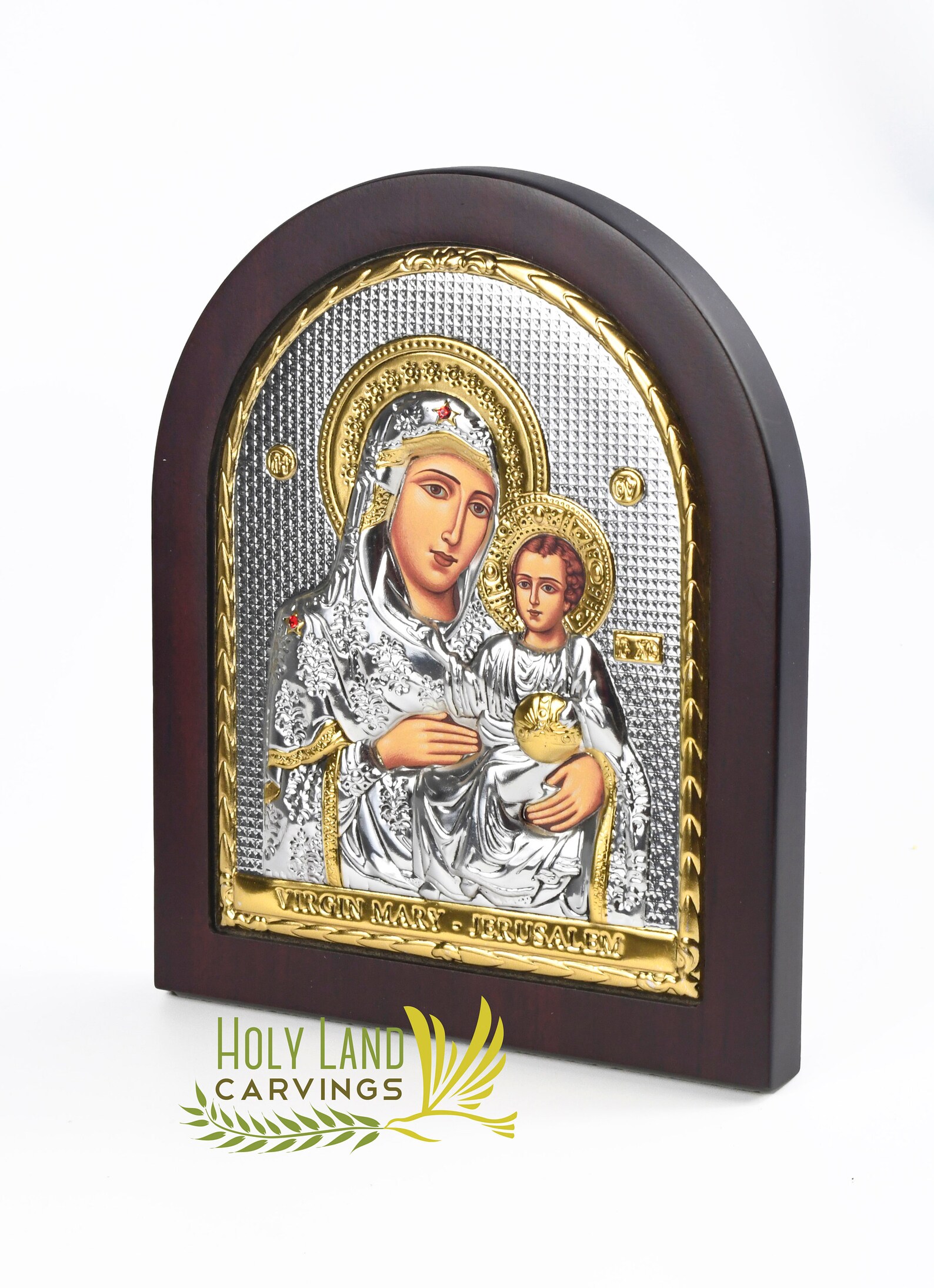 Icon of the Blessed Mother & Baby Jesus, Home Blessing Icon, Virgin ...