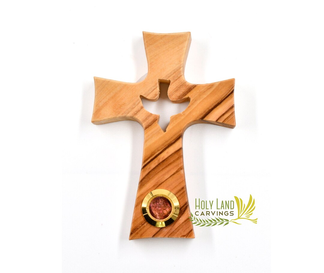 Holy Spirit Cross | Handheld Cross | Hand Crosses for Praying | Small ...