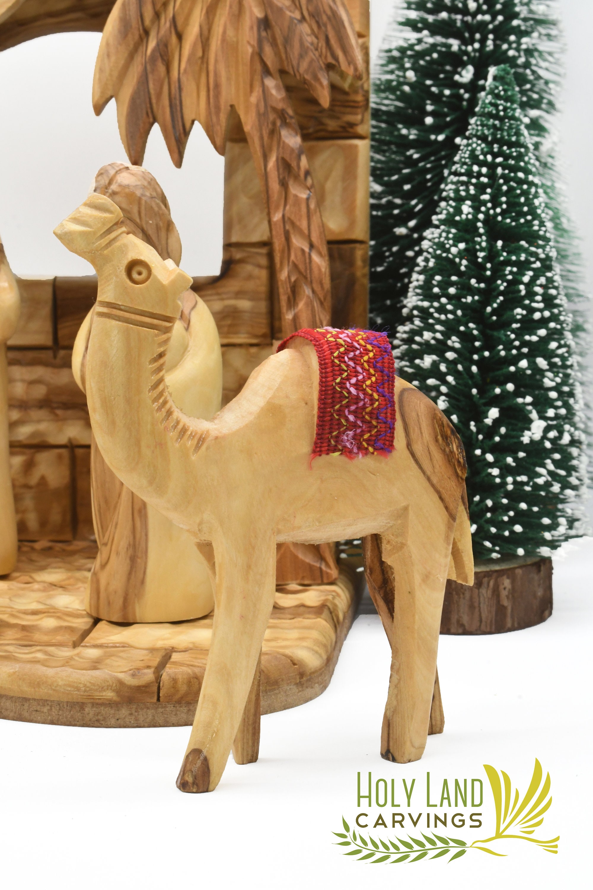 Large Nativity Set Olive Wood Nativity Set Handmade Wooden - Etsy