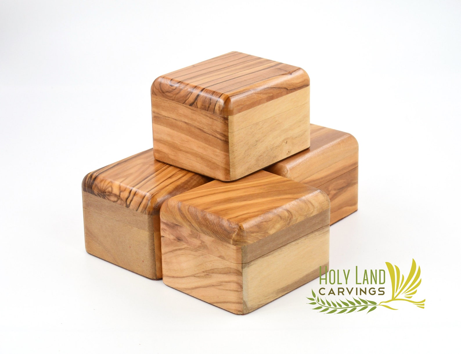 Personalized Olive Wood Box, Jewelry Box, Rosary Box, Keepsake Box Made ...