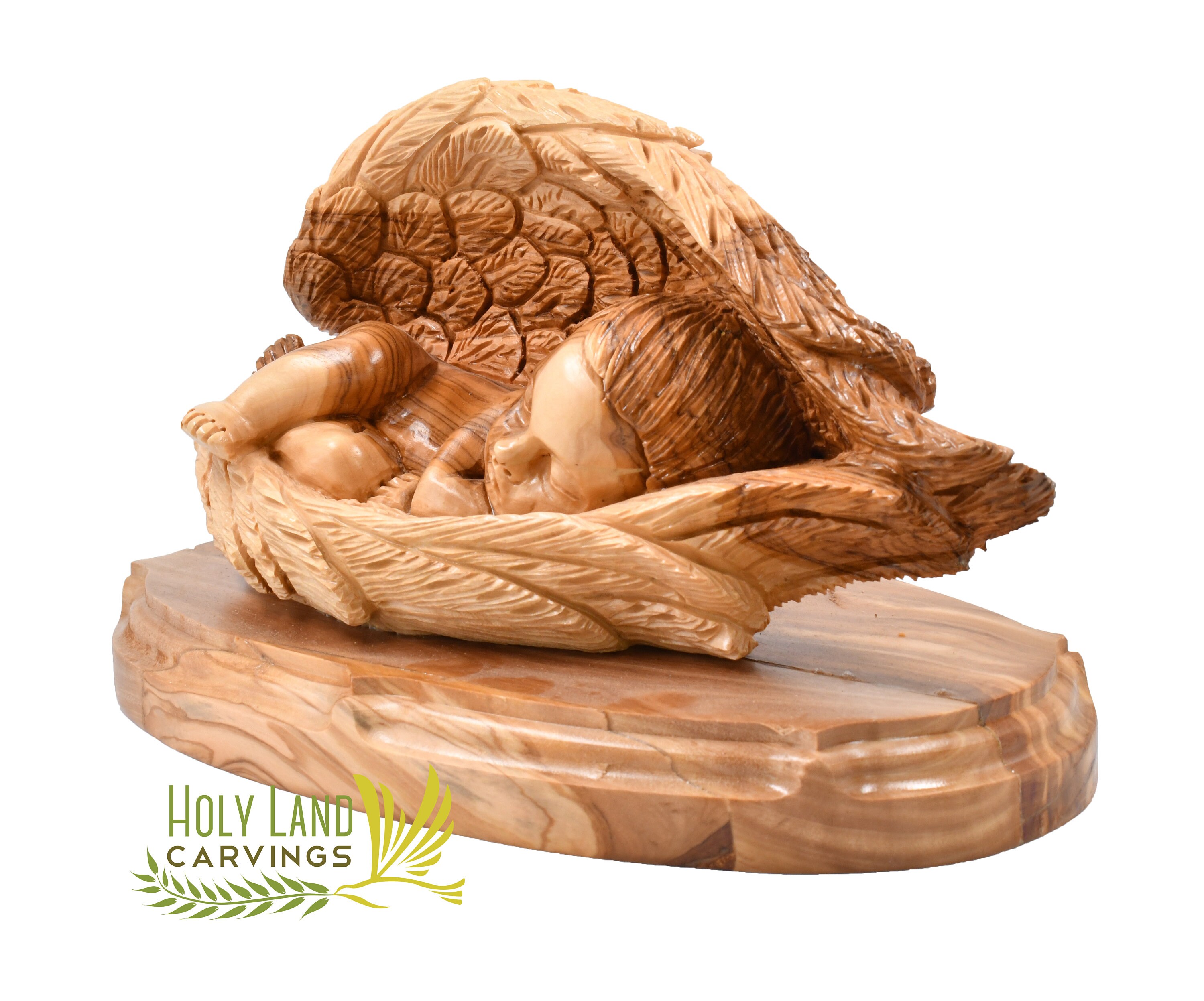 Olive Wood Baby Jesus Figurine | Wooden Jesus Figurine | in Loving ...
