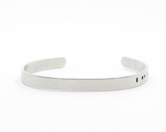 Hidden Message Cuff | Etsy