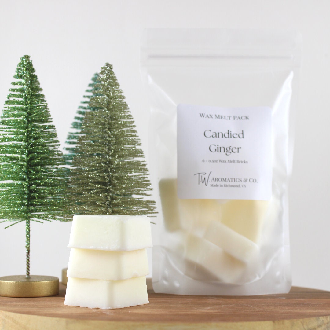 Candied Ginger - 6 Count Wax Melt Pack - Holiday and Winter Scent - Etsy