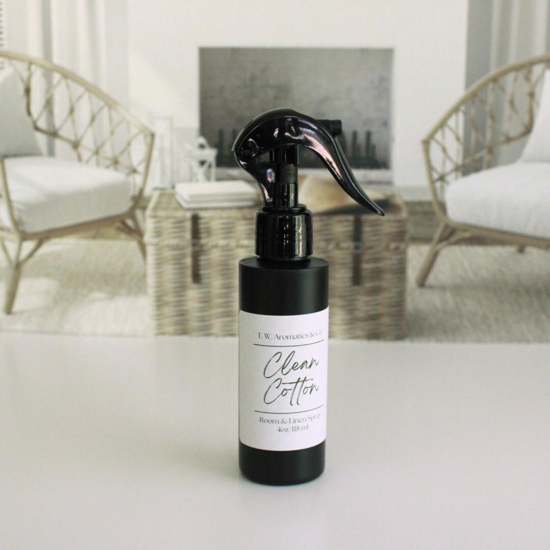 Clean Cotton Room and Linen Spray - 4oz - Etsy