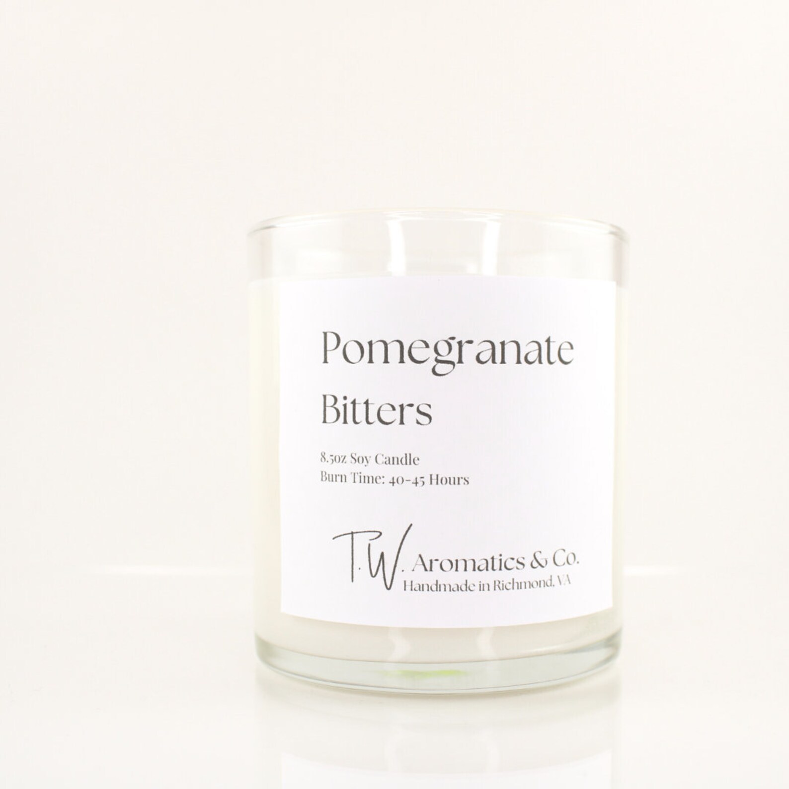 Pomegranate Bitters Soy Candle: Fall Scented, 8.5oz - Etsy