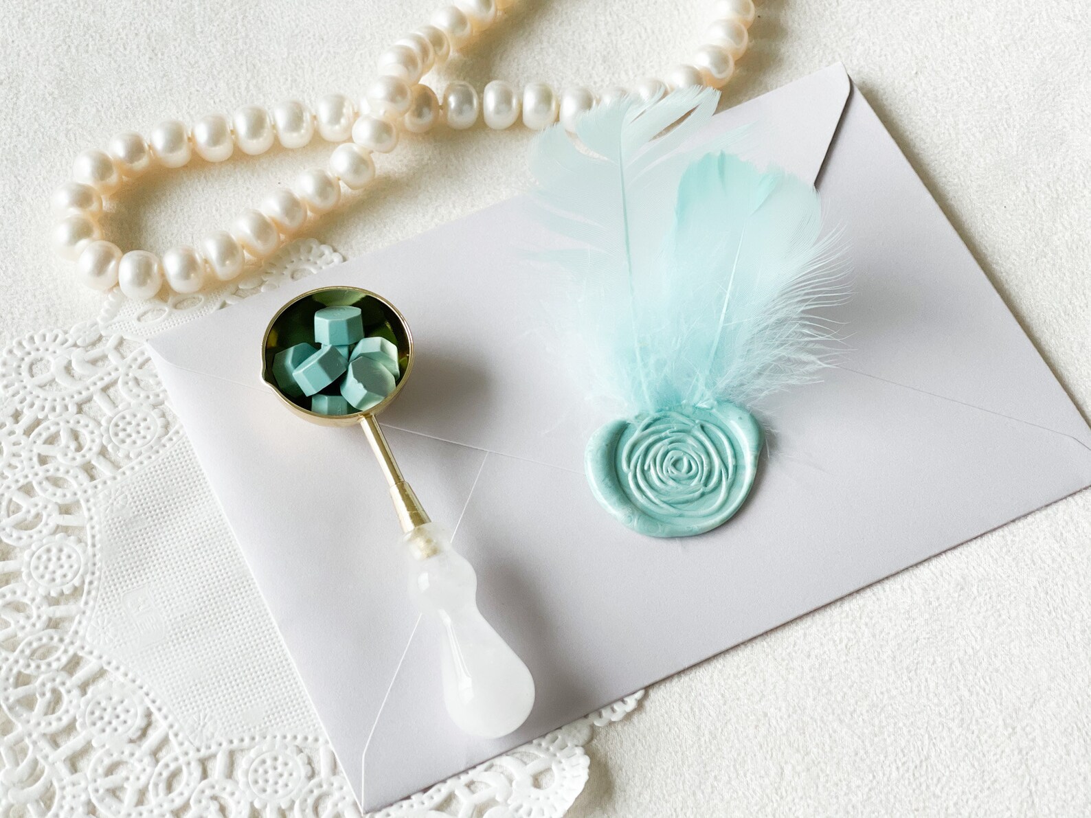 Decorative Feathers Colourful Feathers Wax Seal Arts & | Etsy