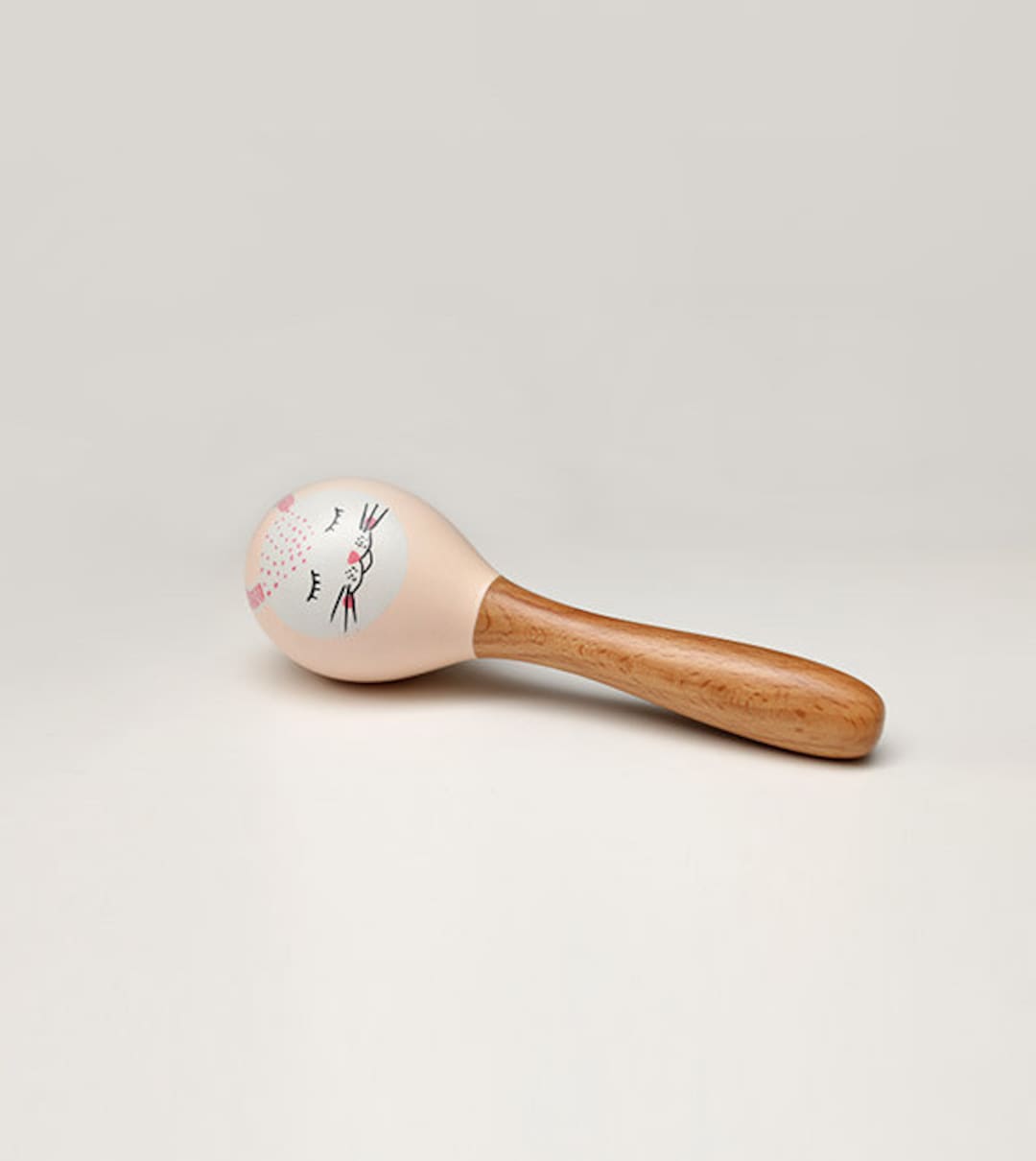 Buy Handmade Non-toxic Wooden Baby Rattle Indian Wooden Toys Safe ...