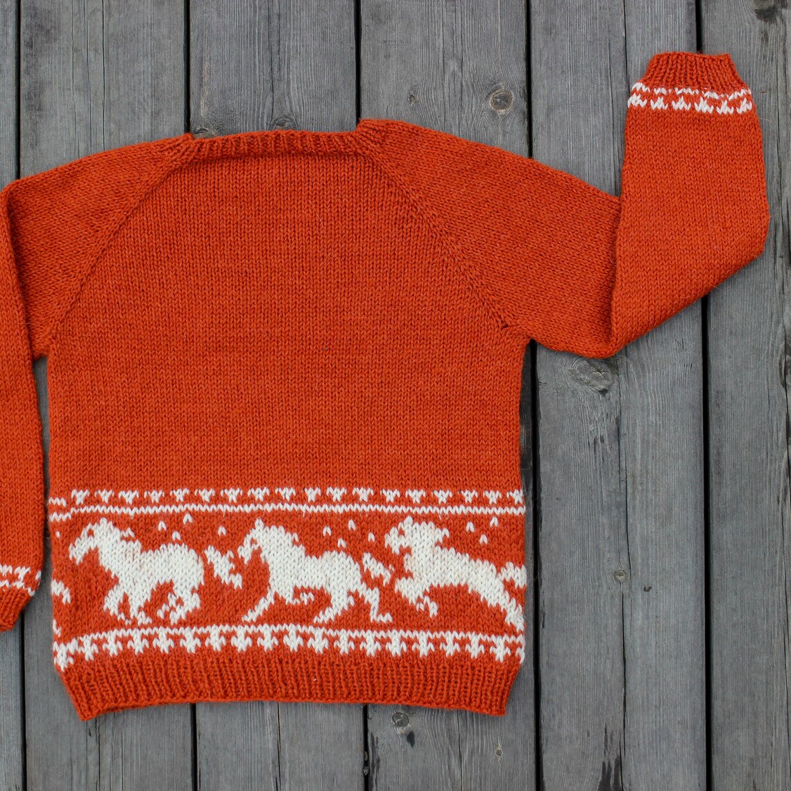 Wild Horses Sweater - Etsy