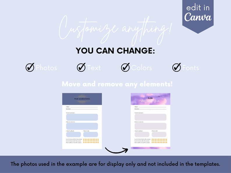 ENERGY HEALING Business Form Bundle, Healing Session, Distance Forms ...