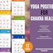 Chakra Yoga Poses Yoga Positions Chakra Healing Printable Chakra Cards ...