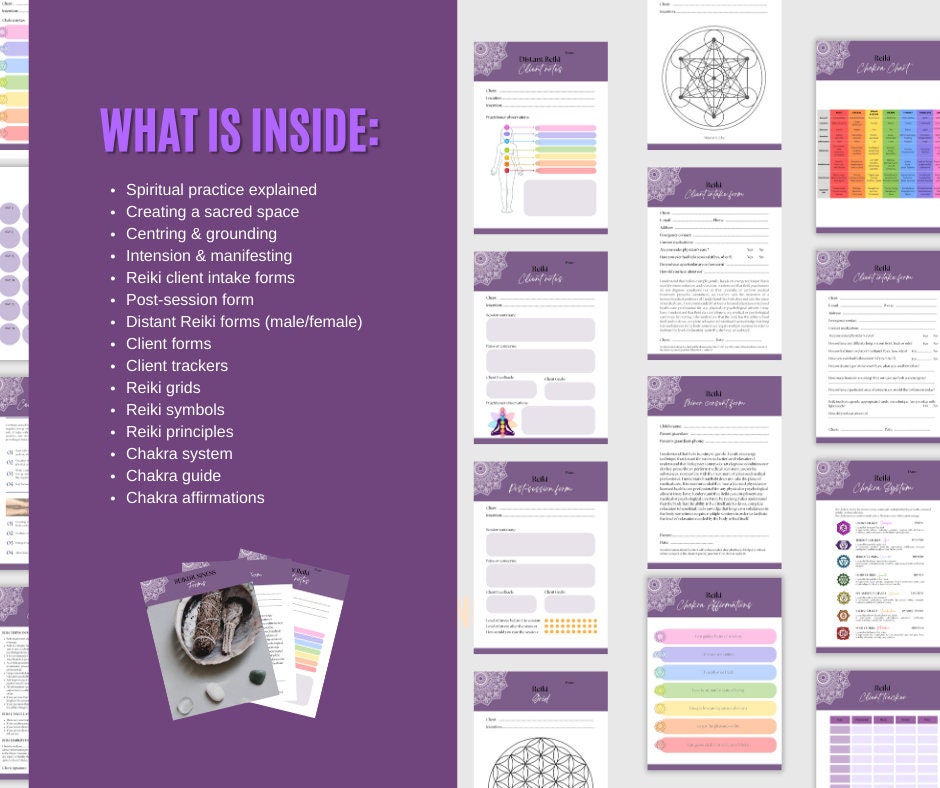 Start Your REIKI BUSINESS BUNDLE - Energy Healing - Chakra Healing ...