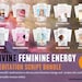 Divine Feminine Energy Meditation Script BUNDLE - Elevate Feminine ...