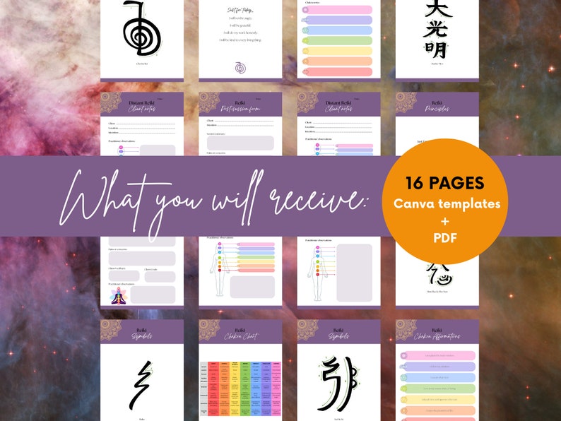 Reiki Post-session Client Form | Distance Reiki Form | Reiki Business ...