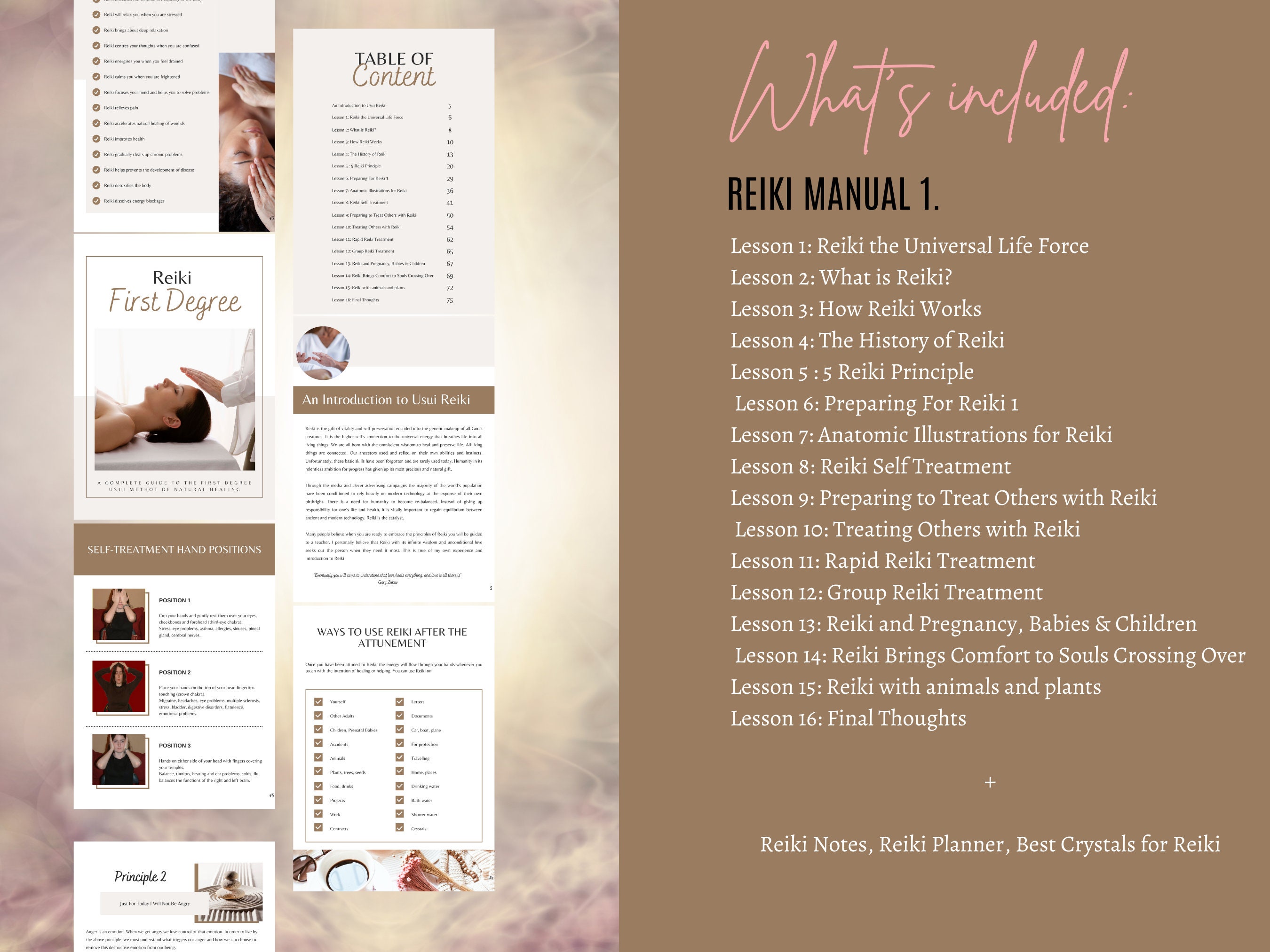 REIKI MANUALS - Level 1 and Level 2 - Beginner Friendly Reiki Books ...