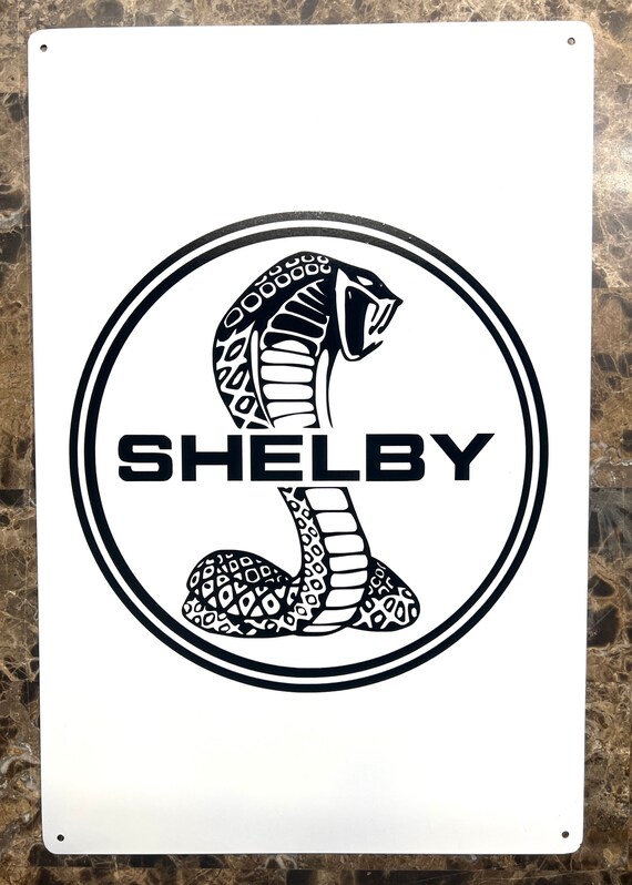 Shelby Cobra Metal Sign 8x12 Reproduction | Etsy