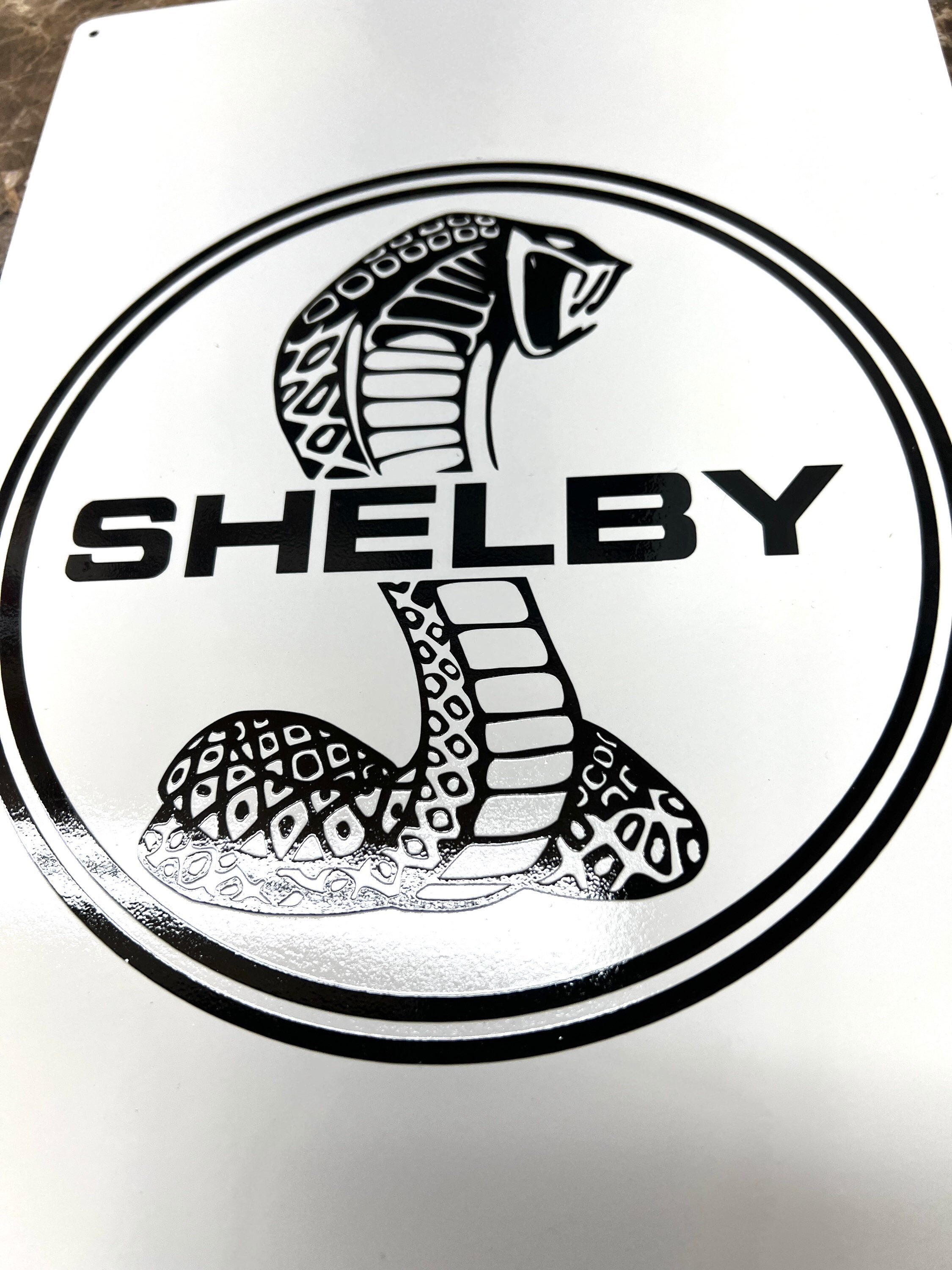 Shelby Cobra Metal Sign 8”x12” - Reproduction - Etsy
