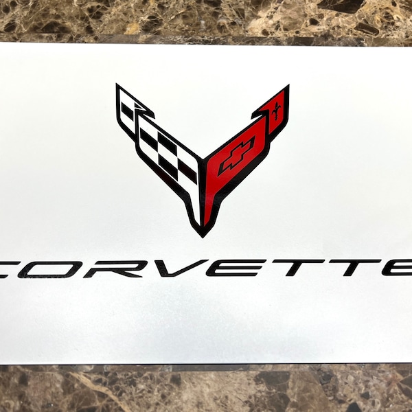 Metal Corvette Signs - Etsy