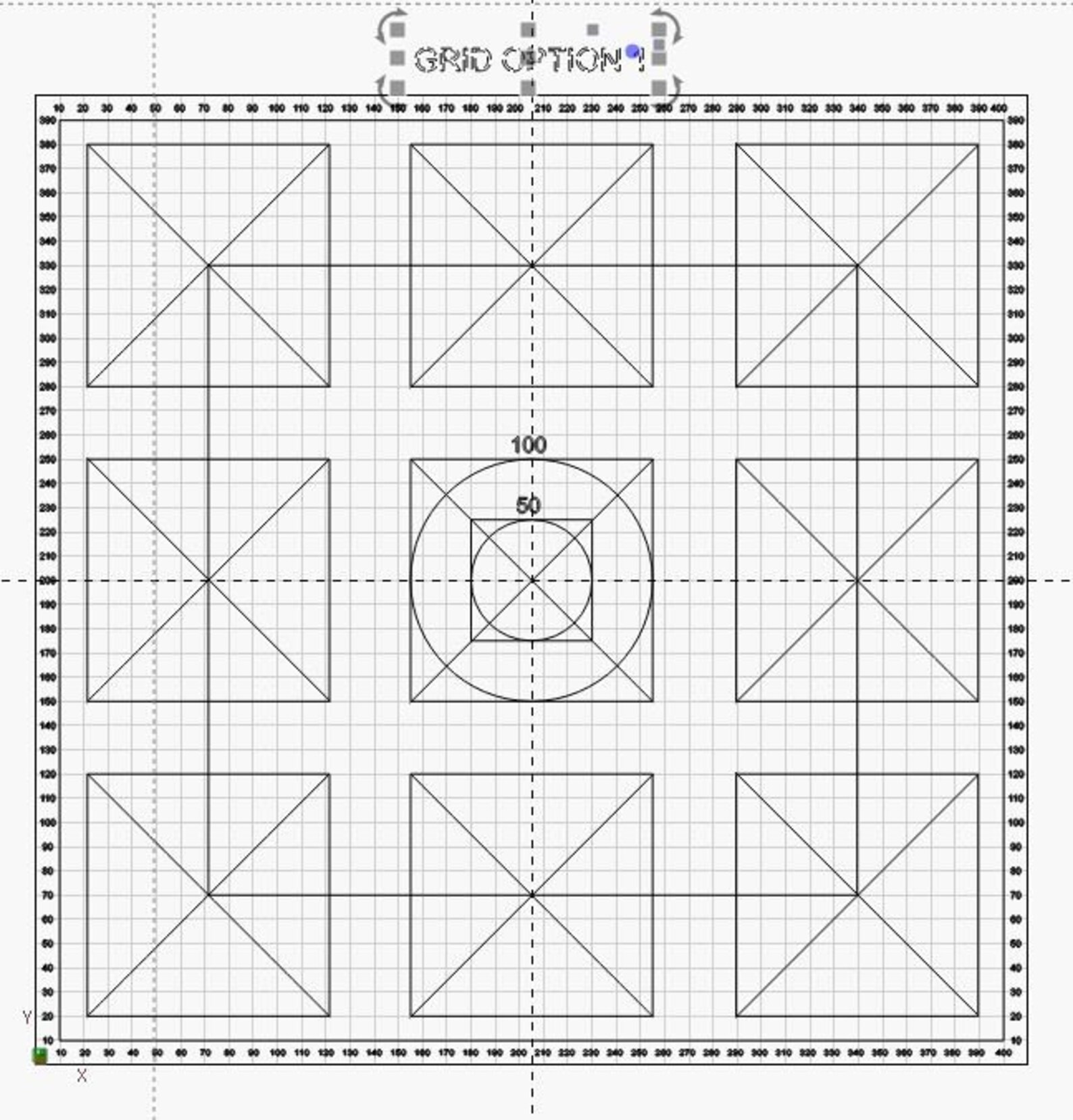 Diode Laser Wasteboard Grids 400 X 400mm & 400x 850 Many Sizes to Cover ...