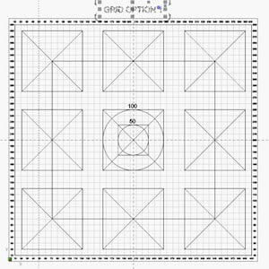 Diode Laser Wasteboard Grids 400 X 400mm & 400x 850 Many Sizes to Cover ...