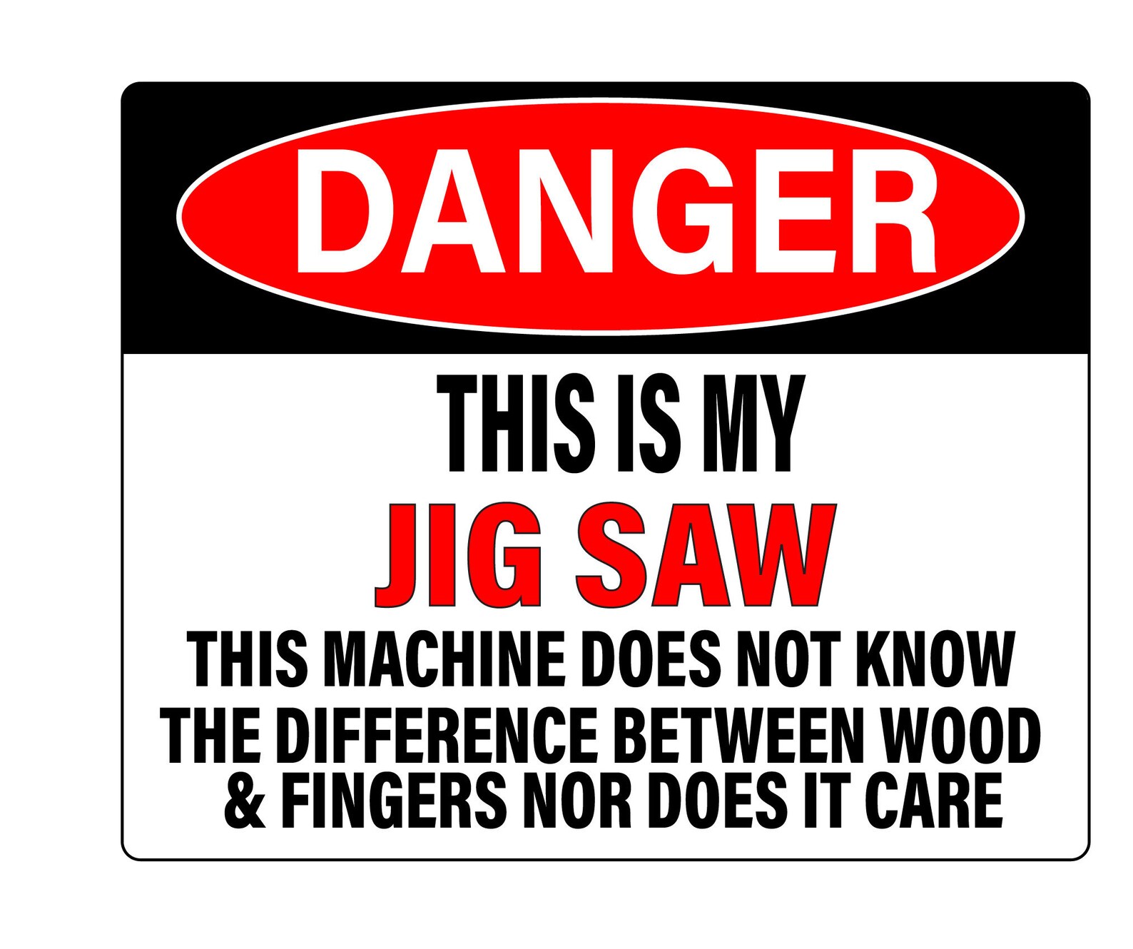 Danger Sticker Pack of 25 Stickers, Choose Your Danger Stickers, Own ...