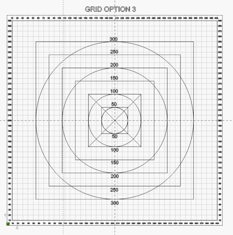Diode Laser Wasteboard Grids 400 X 400mm & 400x 850 Many Sizes to Cover ...