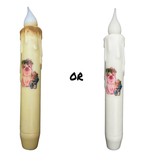 Pig Candle - Etsy