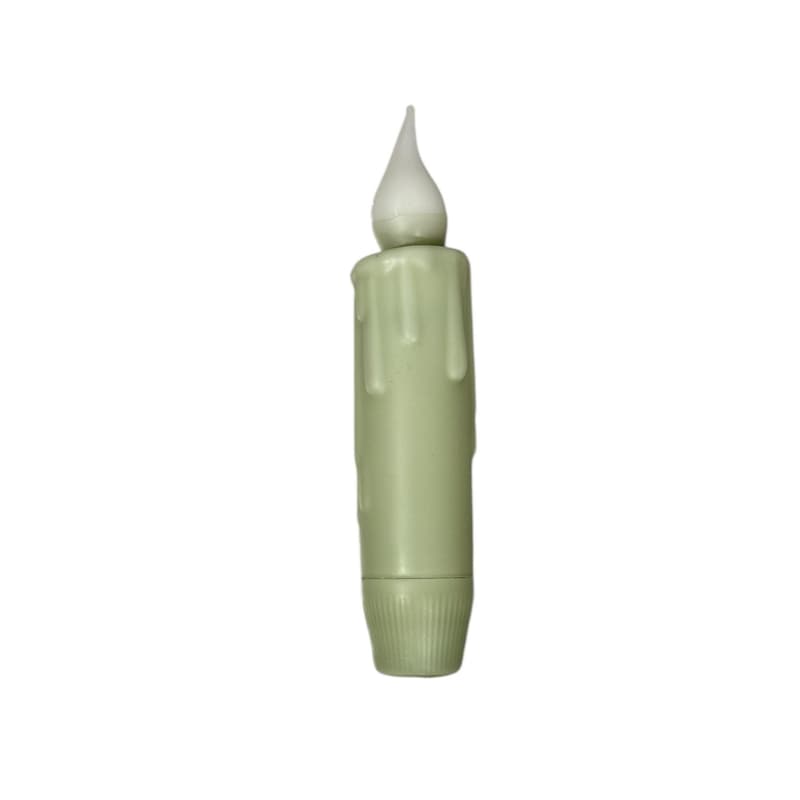 Ivory Led Taper Candle - Etsy