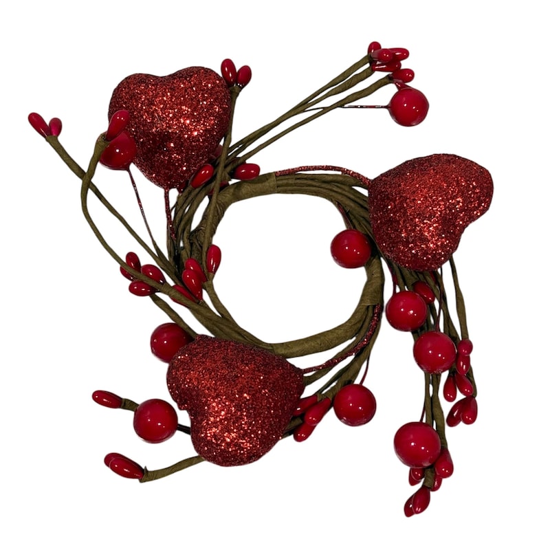 Flower Hearts Candles - Etsy