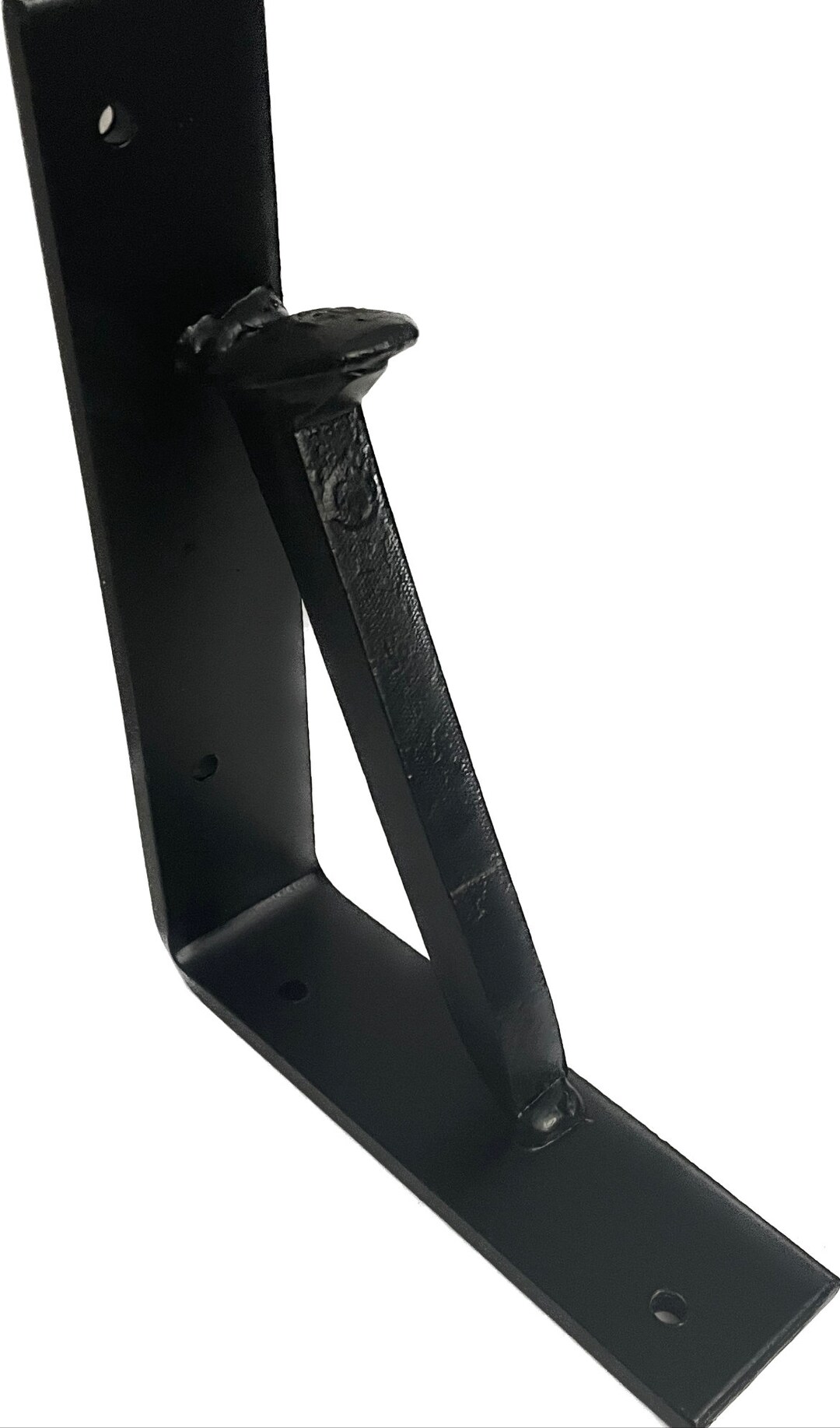 Metal Shelf Brackets Railroad Spike Bracket Rustic Bracket Country ...