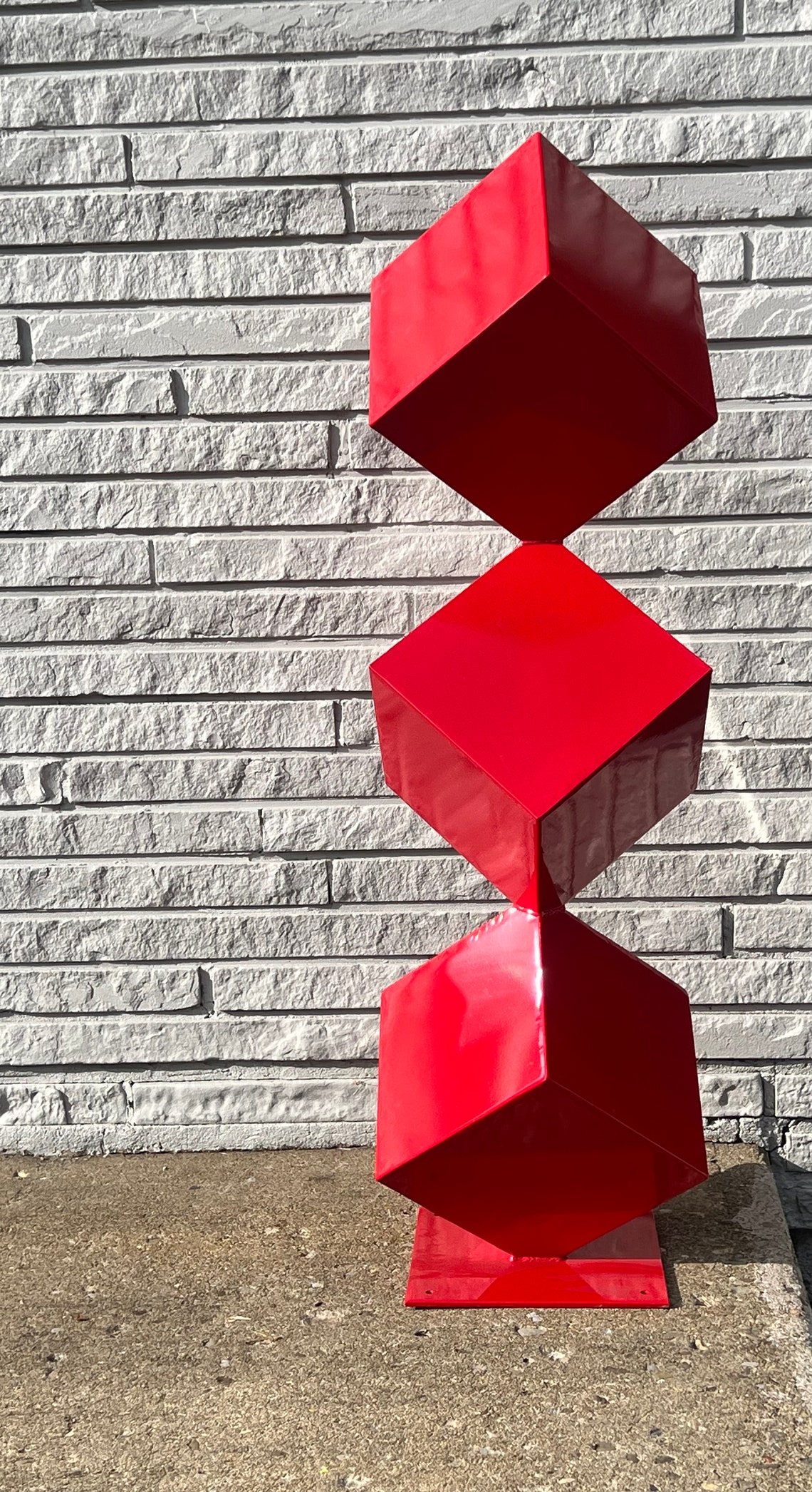 Metal Sculpture Art, Indoor Outdoor Decor, Focal Point Sculpture ...