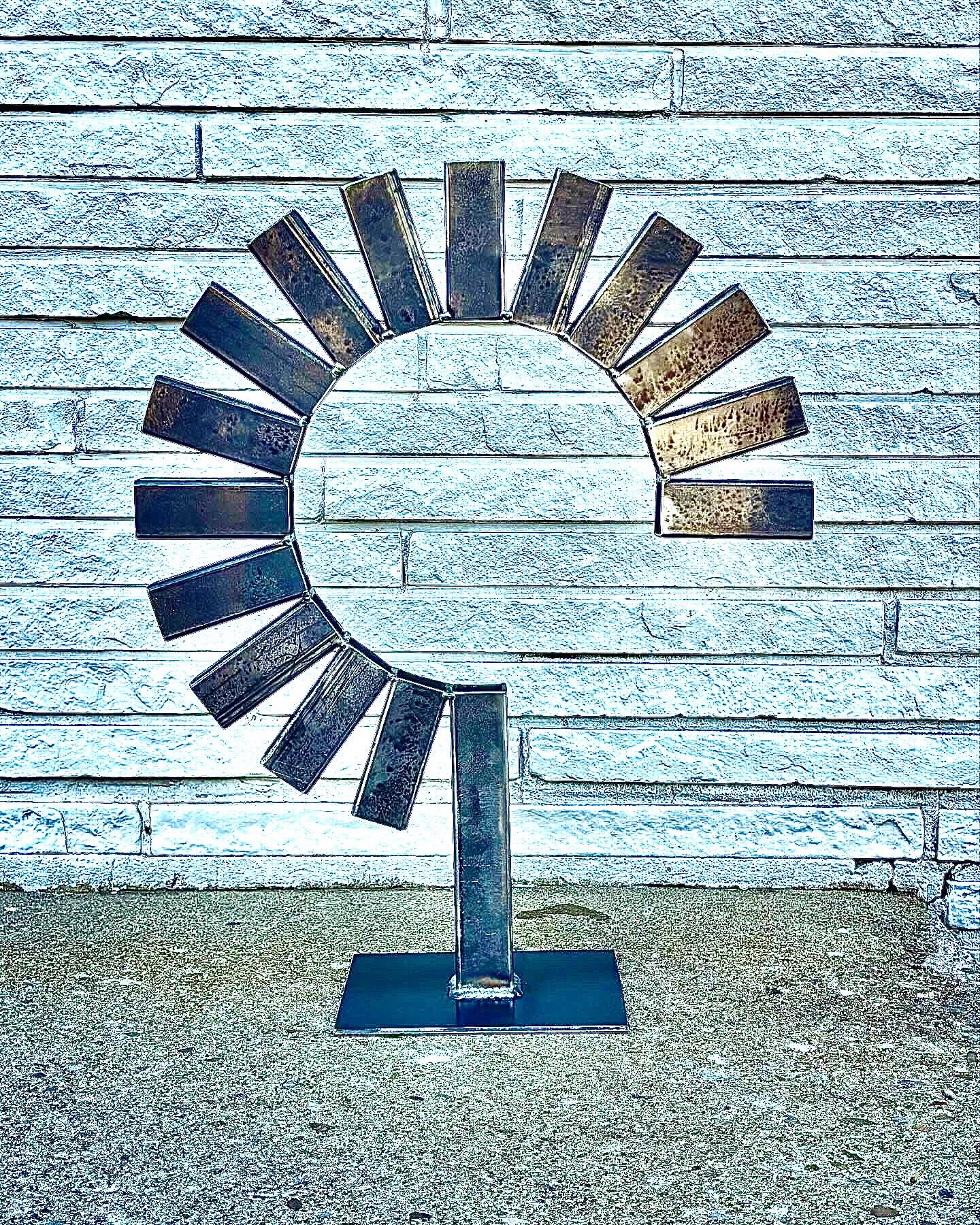 Outdoor Sculpture, Metal Large Modern Garden Yard Art Sculpture, Patio ...