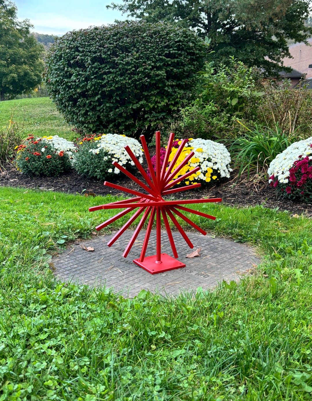 Modern Office Decor, Art Deco Steel Sculpture, Indoor Oudoor Garden Art ...