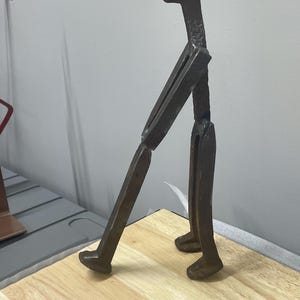 Golfer Figurine, Golf Statue, Golfing Gift, Rusted Metal Art Golf ...