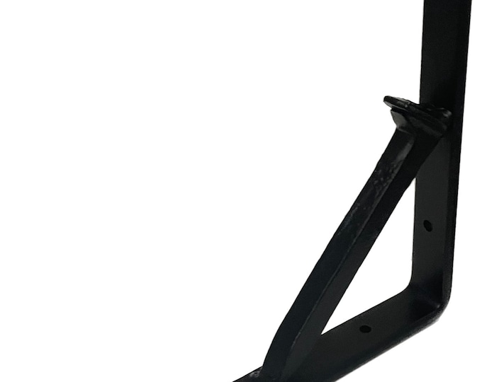 Metal Shelf Brackets, Railroad Spike Bracket Rustic Bracket, Country ...