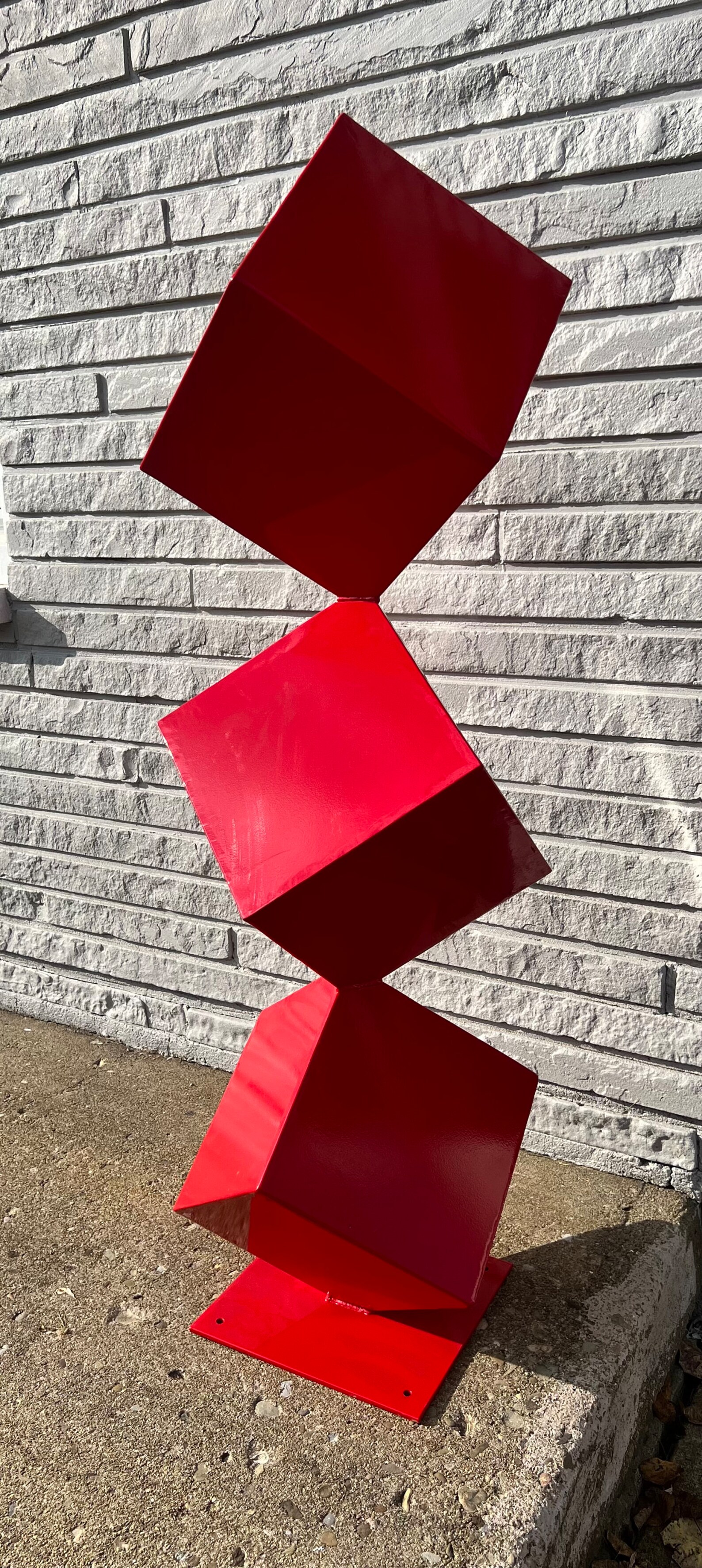 Metal Sculpture Art, Indoor Outdoor Decor, Focal Point Sculpture ...