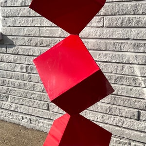 Metal Sculpture Art, Indoor Outdoor Decor, Focal Point Sculpture ...