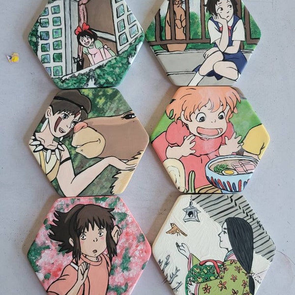 Cartoon Coasters - Etsy
