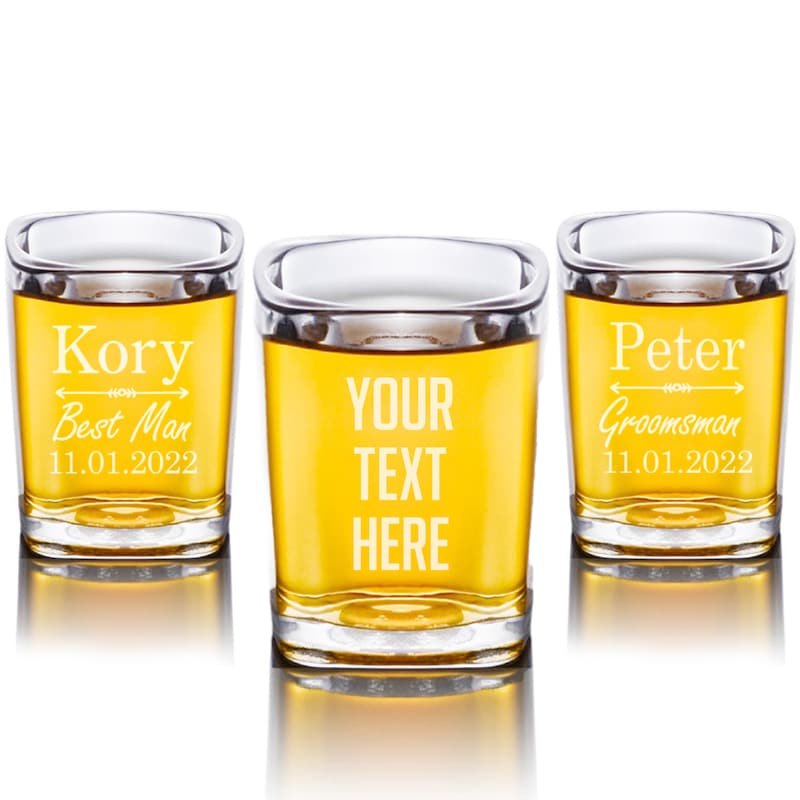Custom Shot Glasses - Etsy