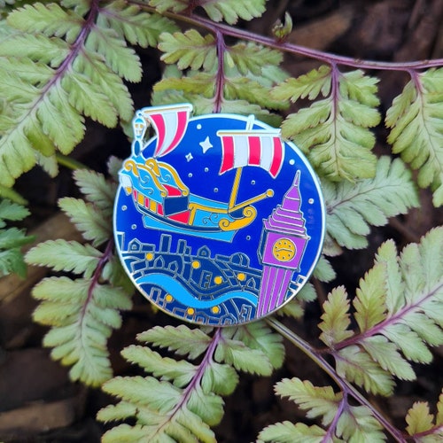Peter Pan Ride Inspired Enamel Pin Disneyland Disney World - Etsy