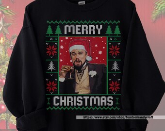 Leonardo Dicaprio Christmas Sweater - Etsy