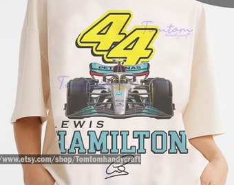 Lewis Hamilton PNG Formula 1 Racing Team Mercedes 90s Vintage X Bootleg ...