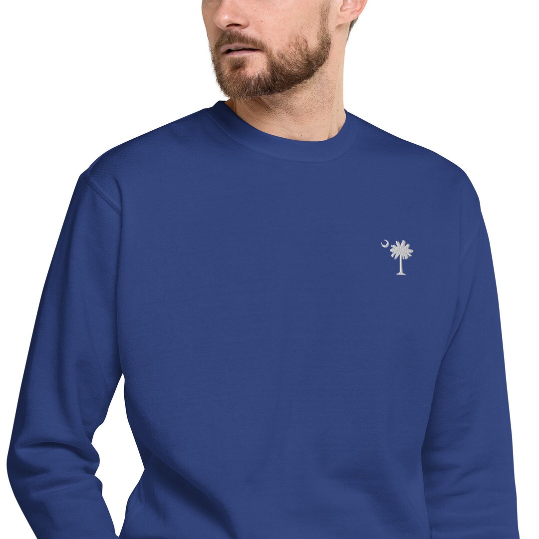 Carolina Palmetto Royal Blue With White Embroidered SC Palmetto Tree ...