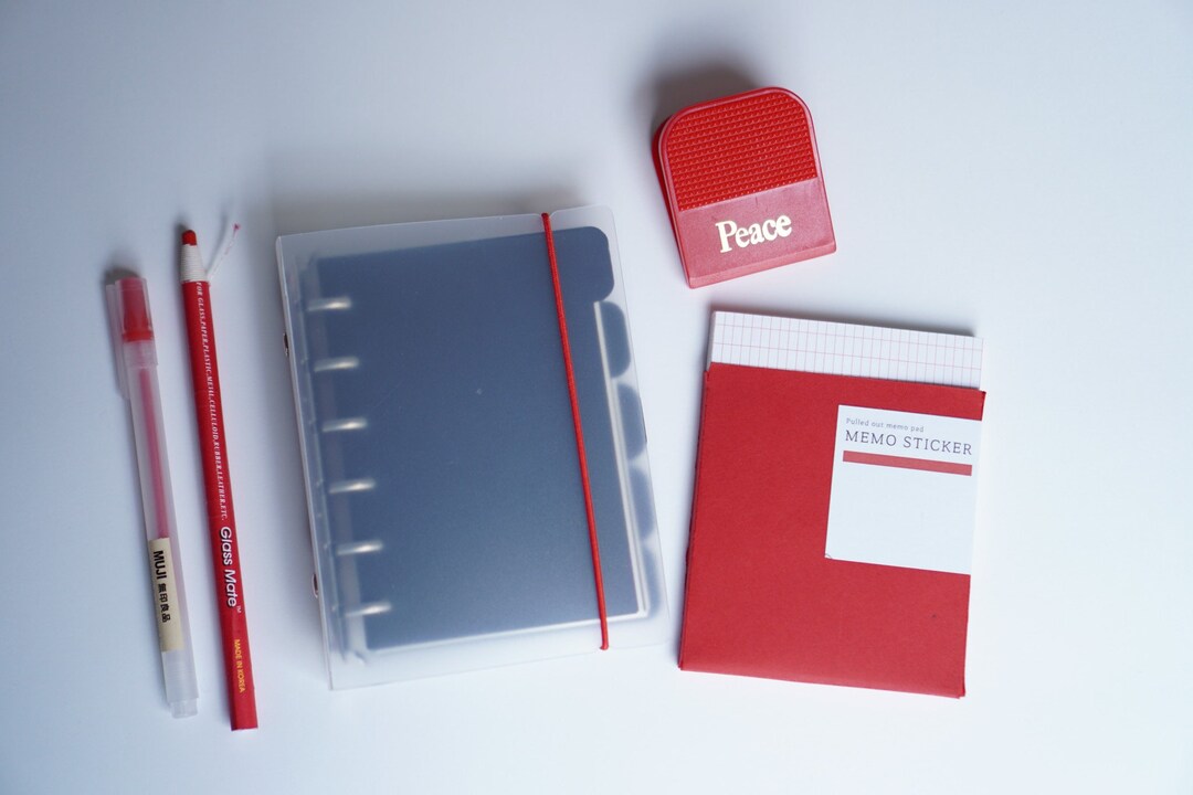 Simple A7 Binder, A7 Planner, Simple Refillable A7 Diary, A7 Bider ...