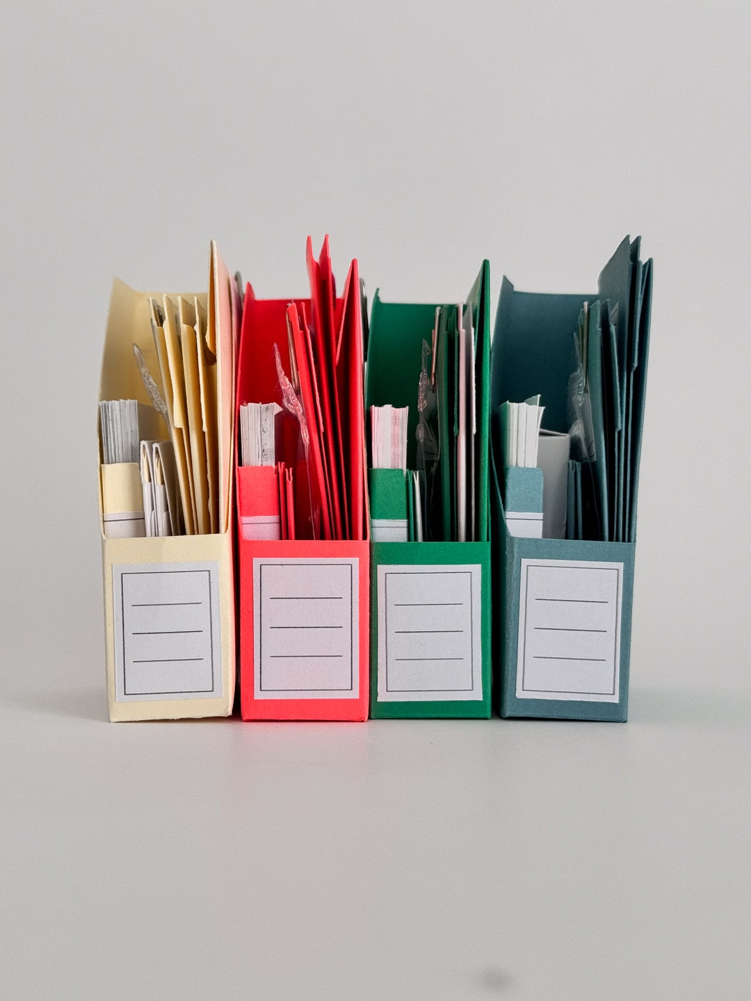 Sweet and Cute Handmade Miniature Stationery Set. Handmade Mini ...