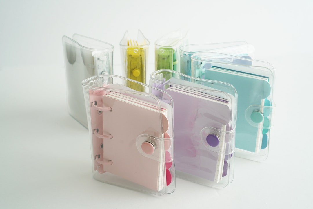 Simple Mini Gradation Colour Diary, Cute Mini Custom Diary, Mini Diary ...