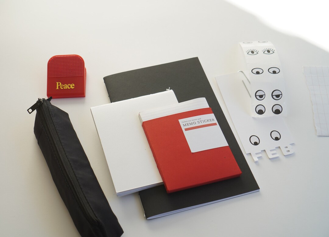 Simple Portable Memo Sticker Pad, Portable Memo Sticker, Planner ...