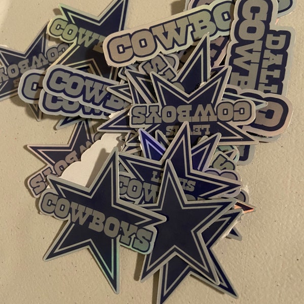 Dallas Cowboy Stickers - Etsy