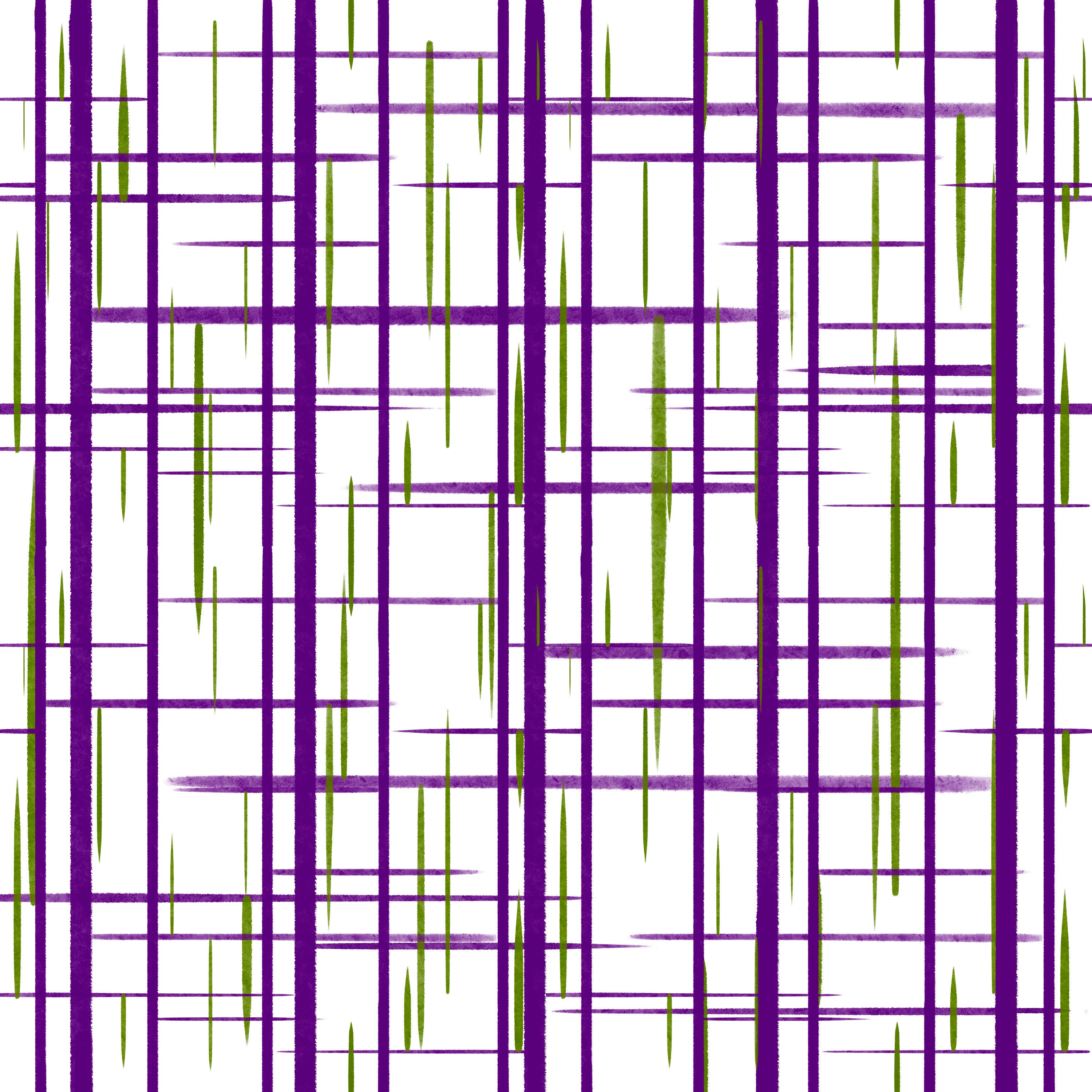 Seamless and Scalable Digital Pattern Paper. Purple Green Hatch Design ...
